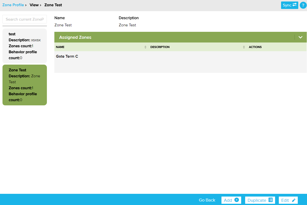 zone-profile-detail-screen – Powerfleet Knowledge